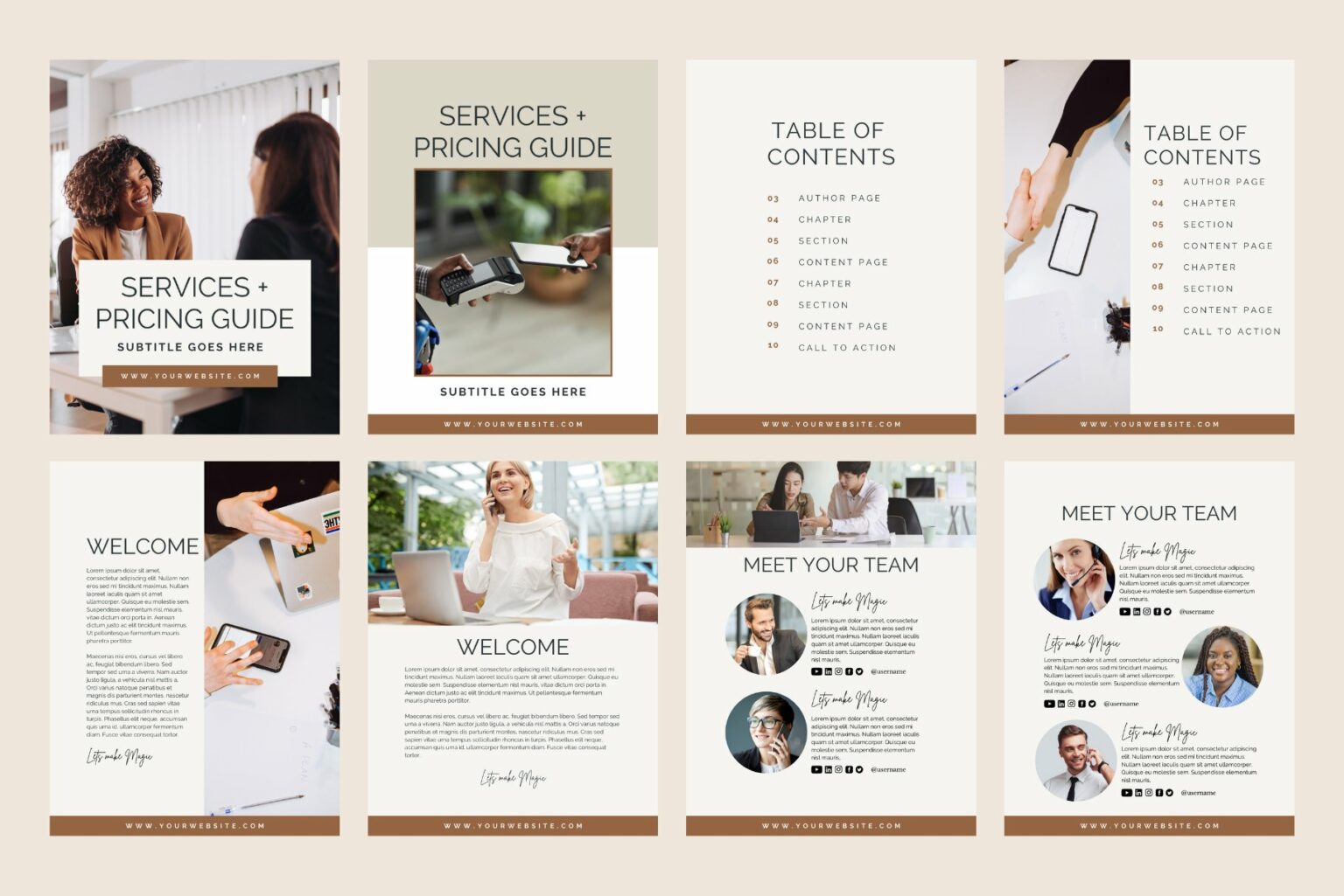 Service + Pricing Guide Template – MasterBundles