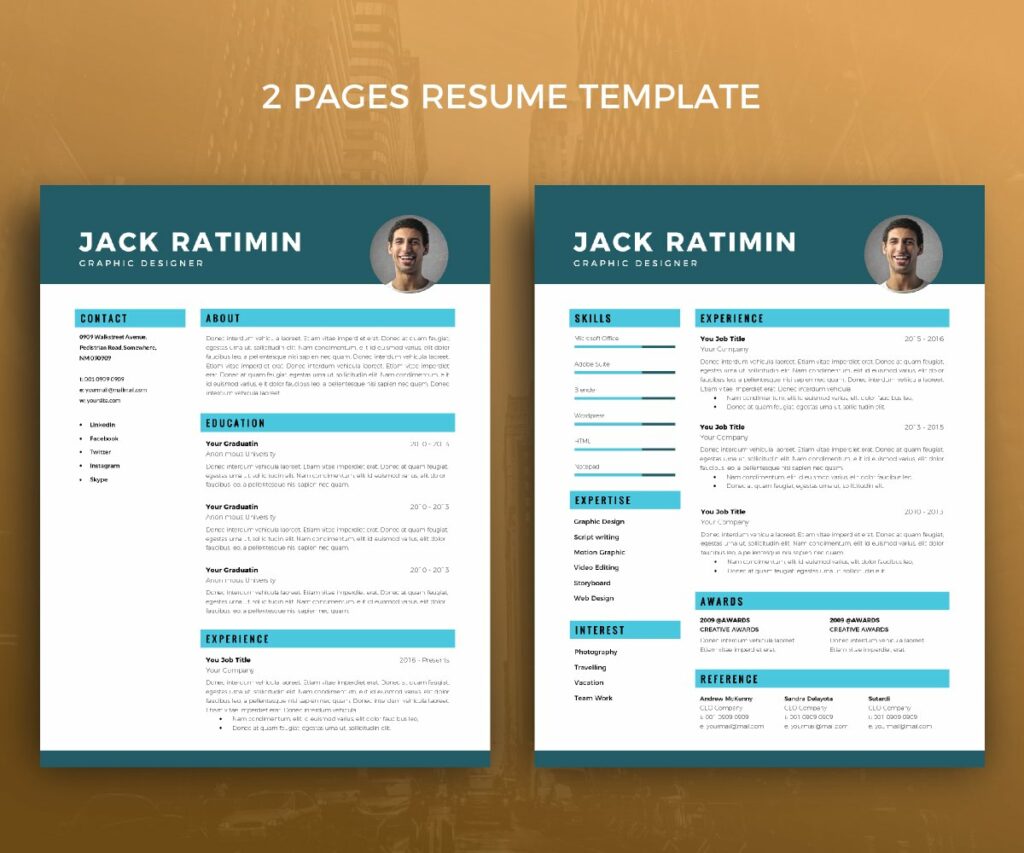 Resume Template 26 – MasterBundles