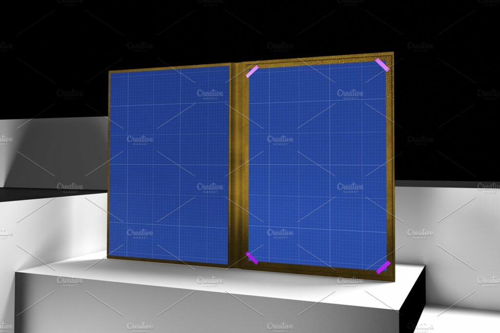 Certificate On Levels Mockup – MasterBundles