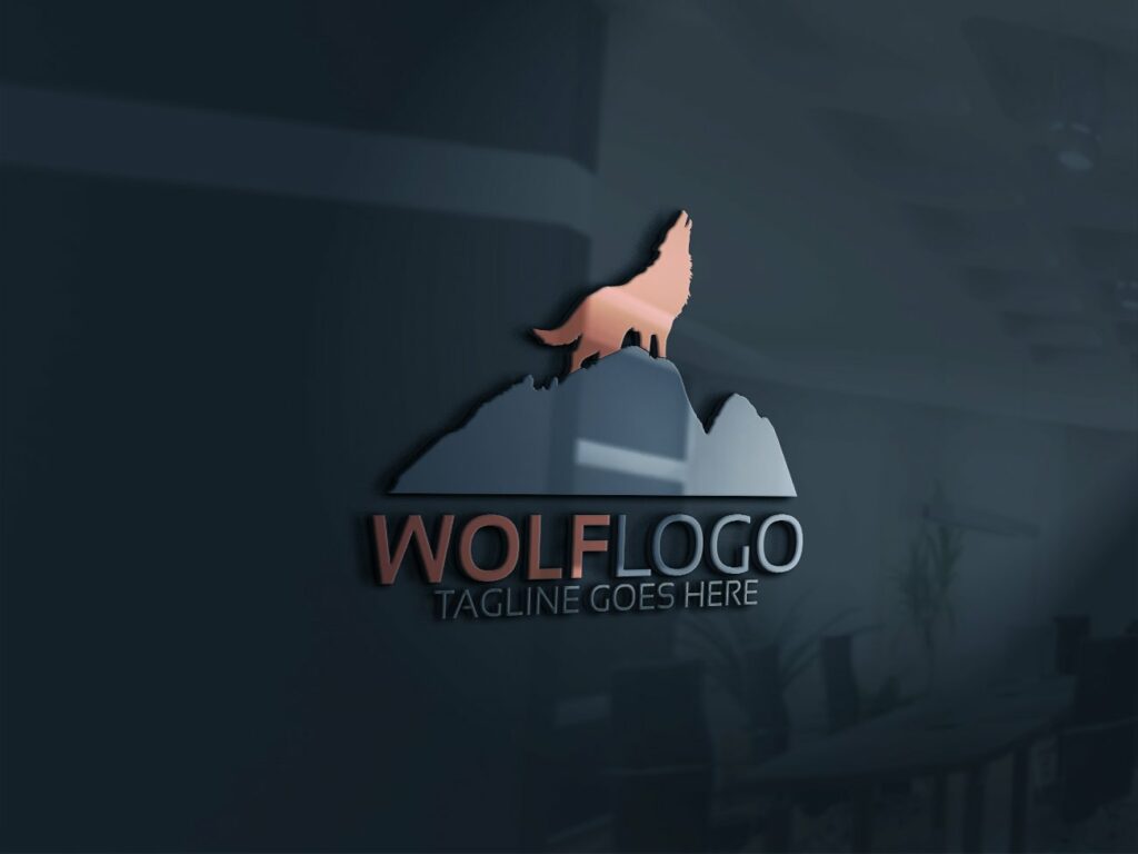 Wolf Logo Template – MasterBundles