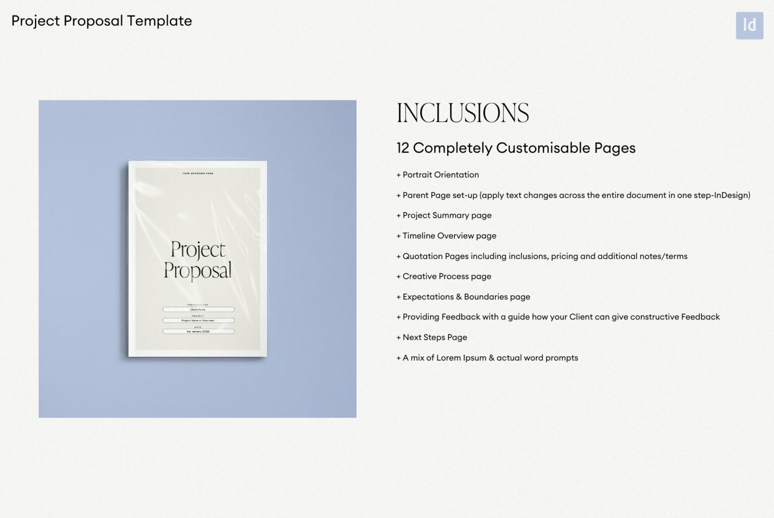 Project Proposal Template – MasterBundles
