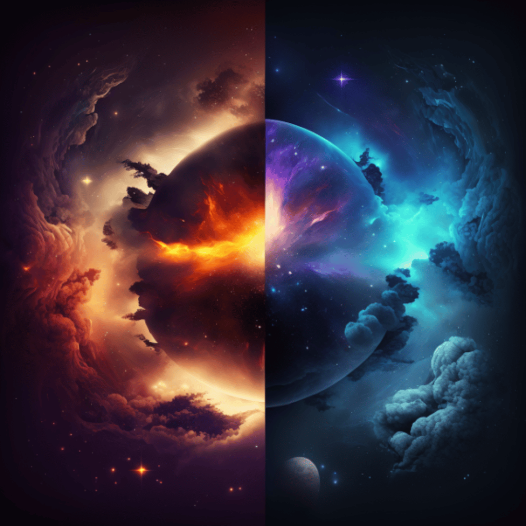 Realistic image of space - MasterBundles