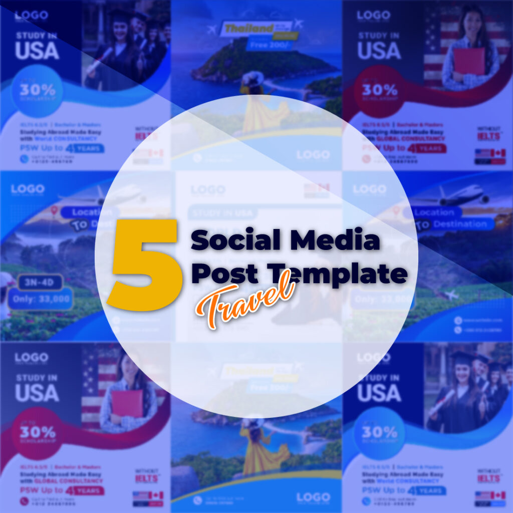 Latest social media post design bundle!