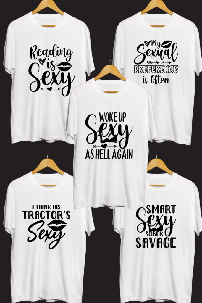 Sexy SVG T Shirt Designs Bundle - MasterBundles