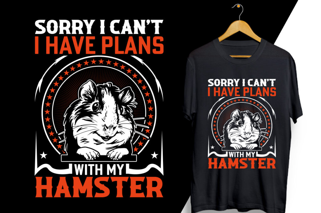 Hamster t-shirt design bundle - MasterBundles