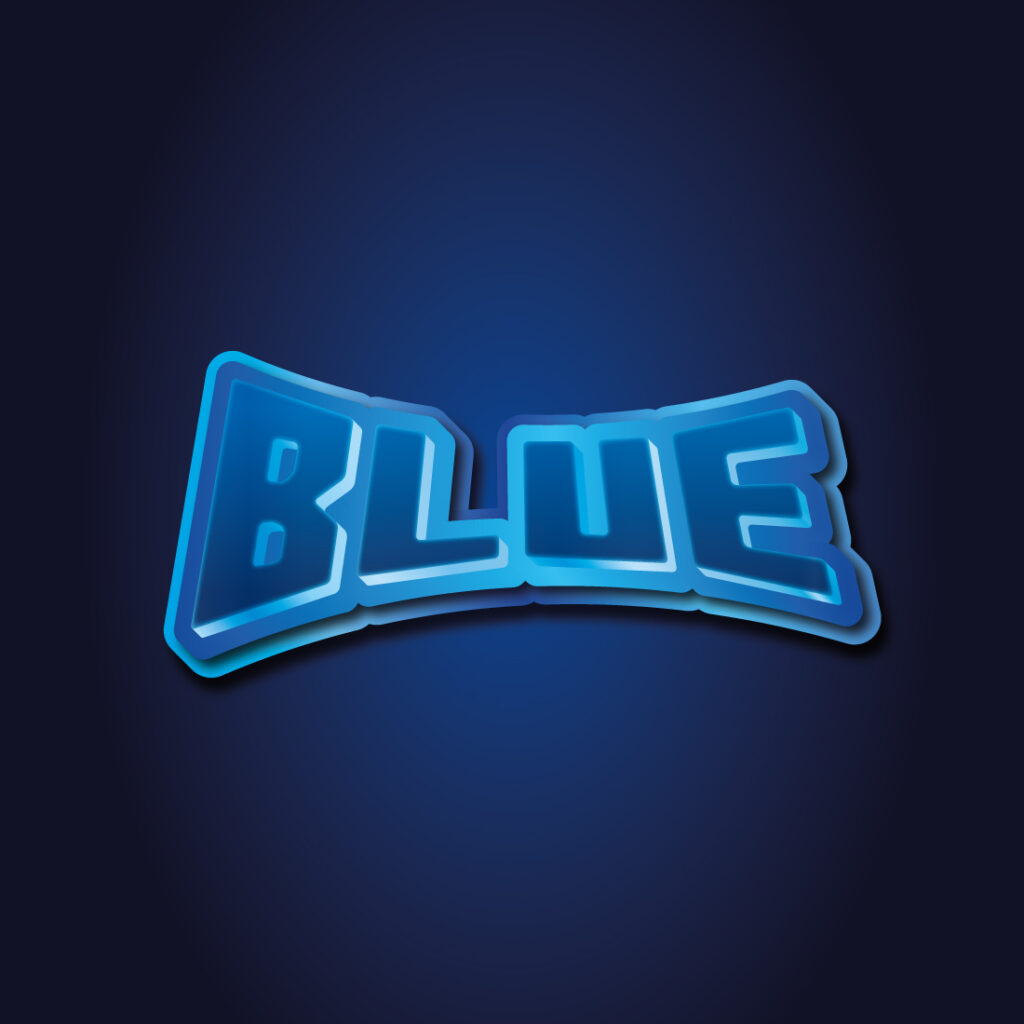 Blue text effect adrk blue background, font, three-dimensional, text ...