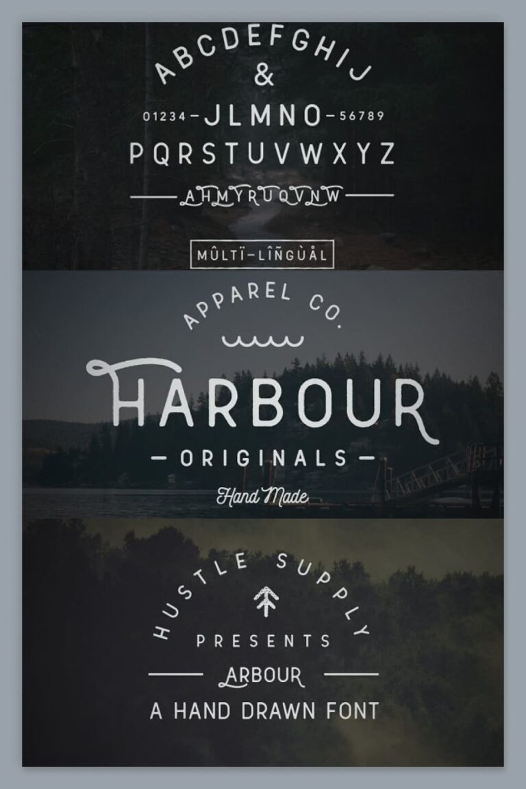 30+ Awesome Fonts for Logos and Websites - MasterBundles