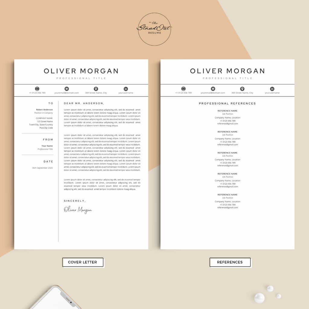 Resume/CV Template BUNDLE – MasterBundles