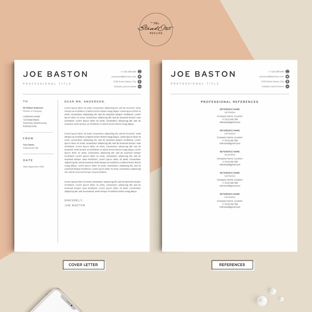 Resume/CV Template BUNDLE – MasterBundles