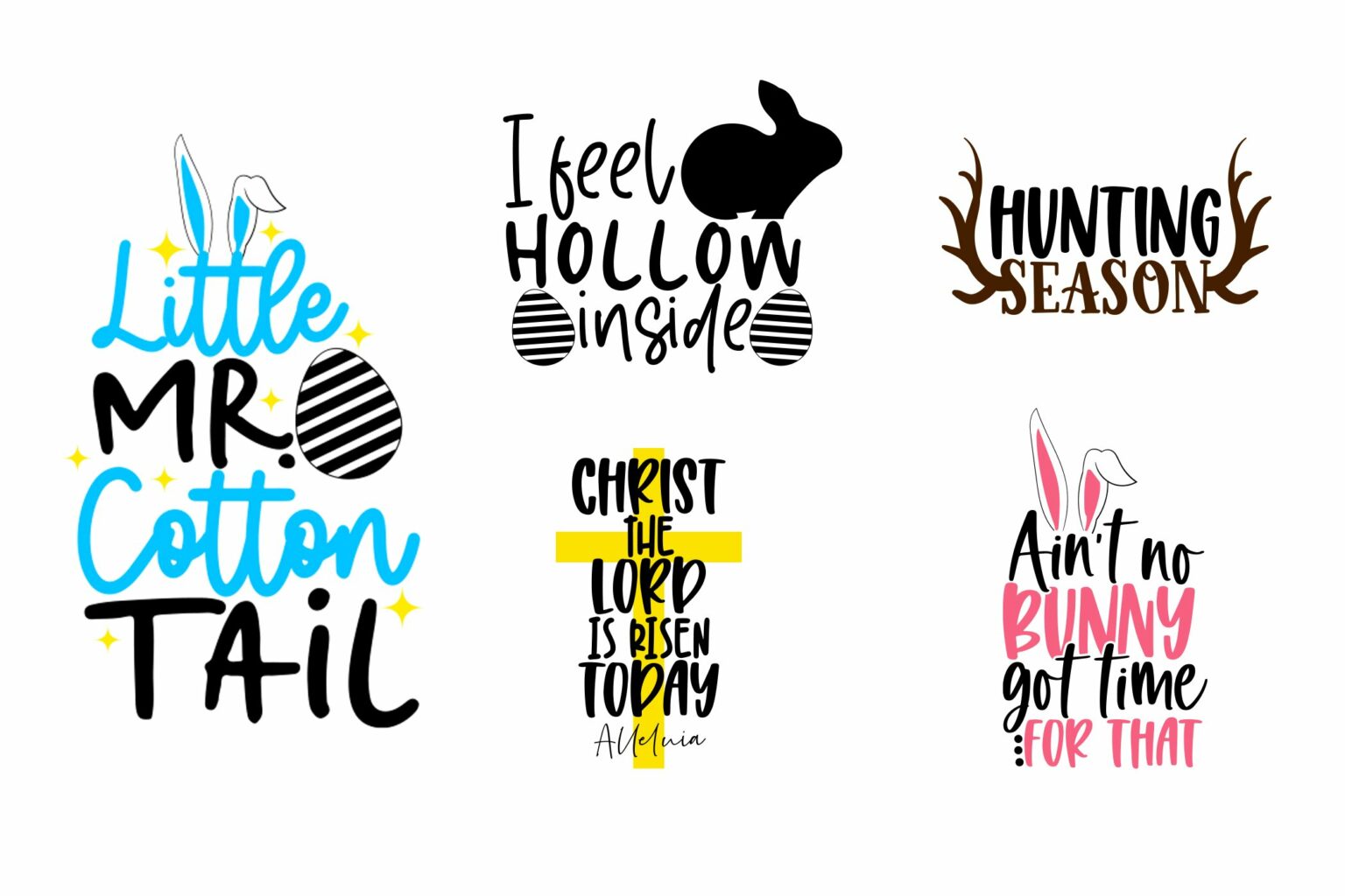 Easter & Spring Season Cutting Files Bundle – MasterBundles
