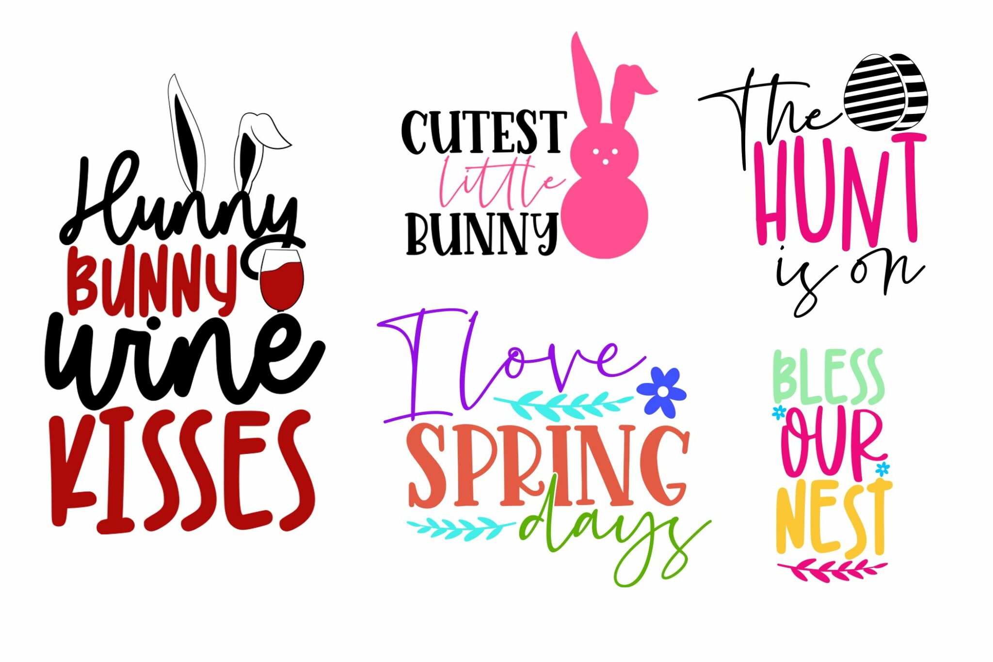 Beautiful Easter & Spring Season SVG Bundle - 25 Design – MasterBundles