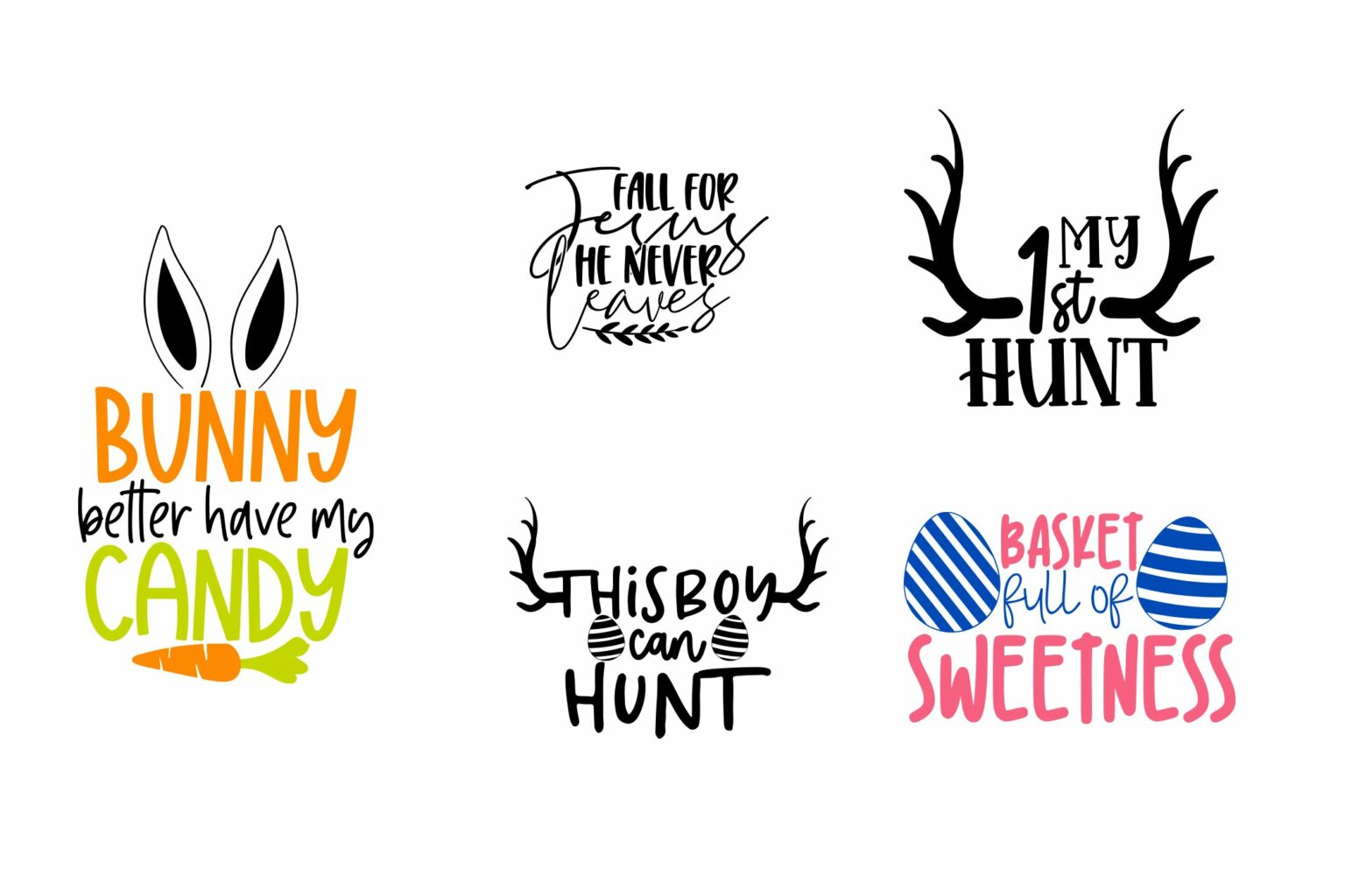 Easter & Spring Season Cutting Files Bundle – MasterBundles