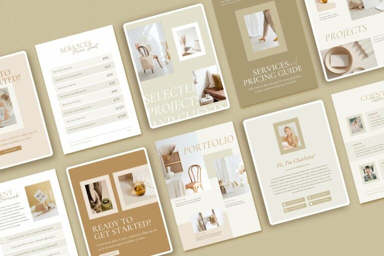 Services and Pricing Guide Template – MasterBundles