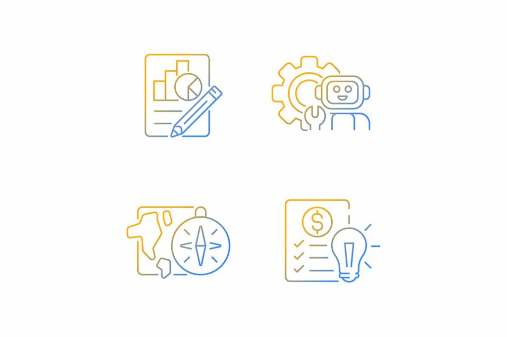 Diversity of school subjects icons – MasterBundles