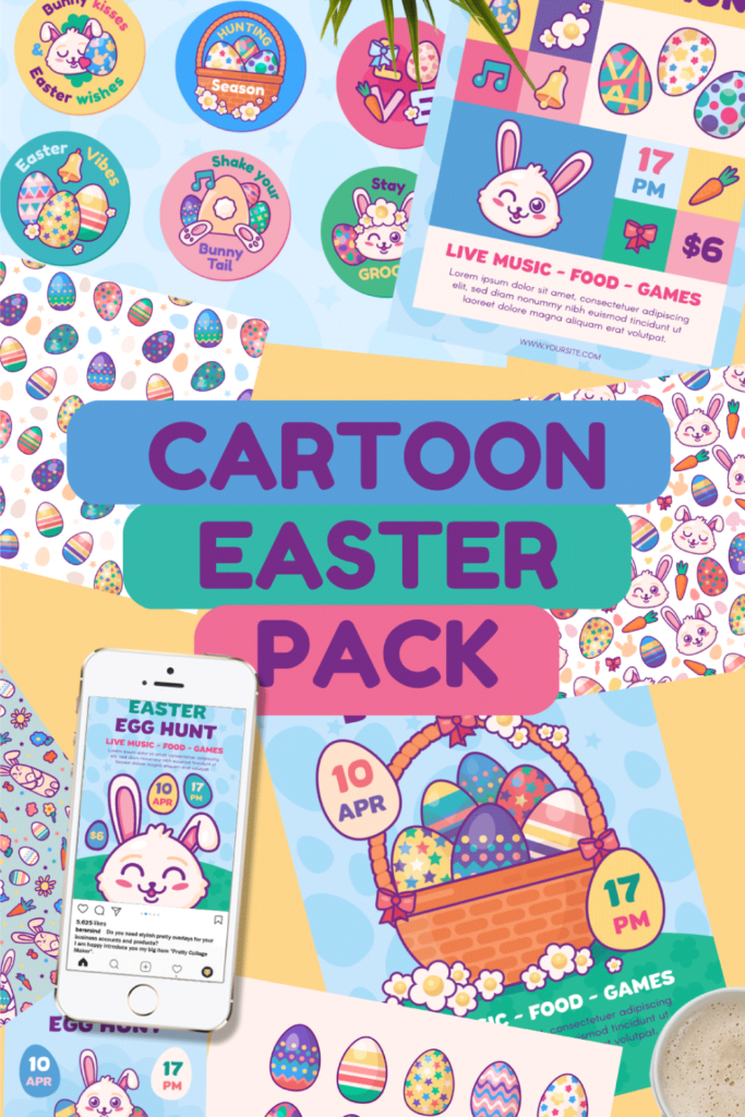 Cartoon Easter Pack - MasterBundles