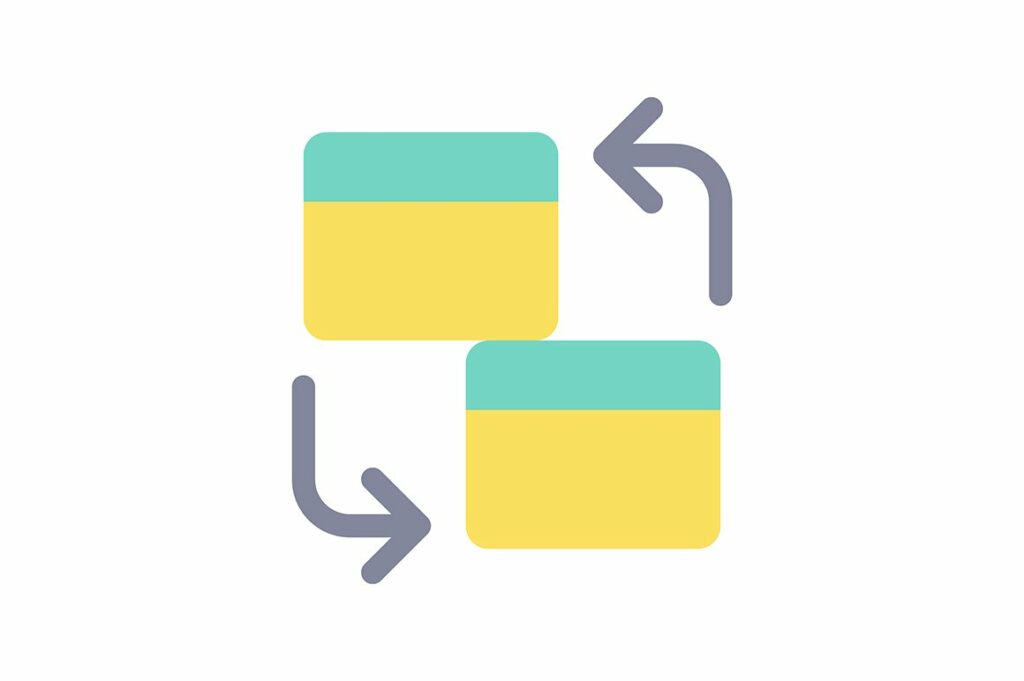 Intra bank transfer svg ui icon – MasterBundles