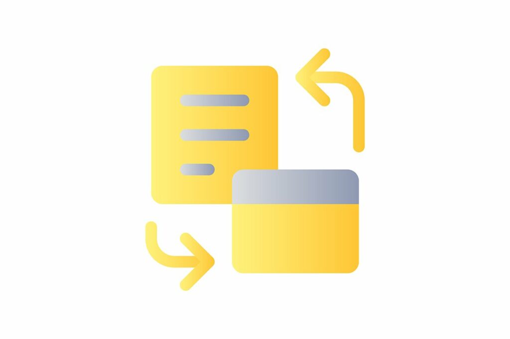Bank account statement svg ui icon – MasterBundles
