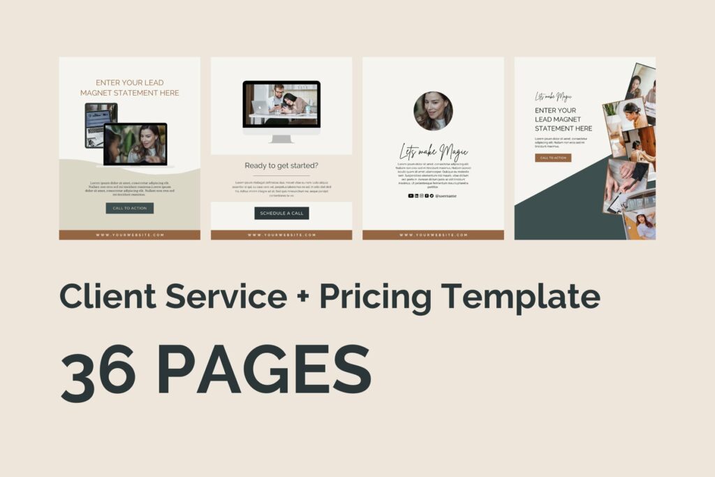 Service + Pricing Guide Template – MasterBundles