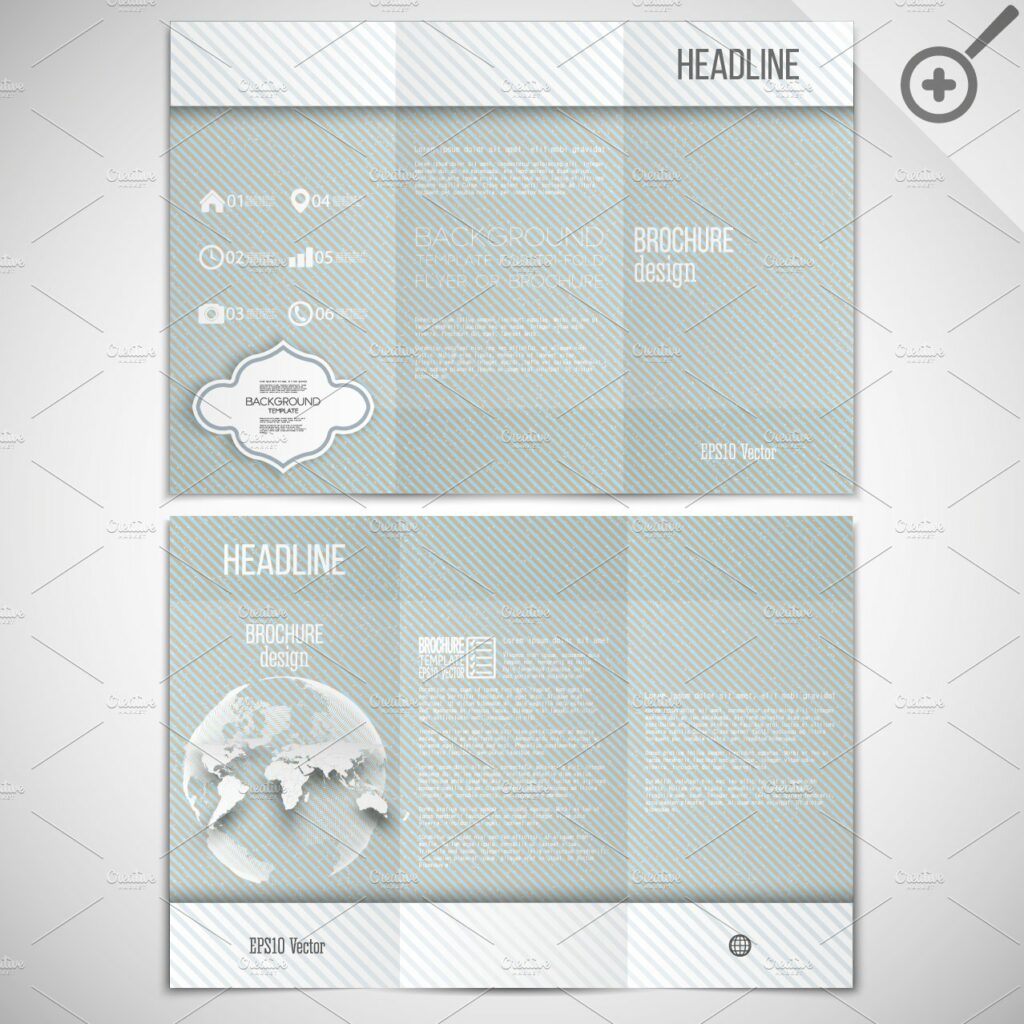 Tri-fold brochures – MasterBundles