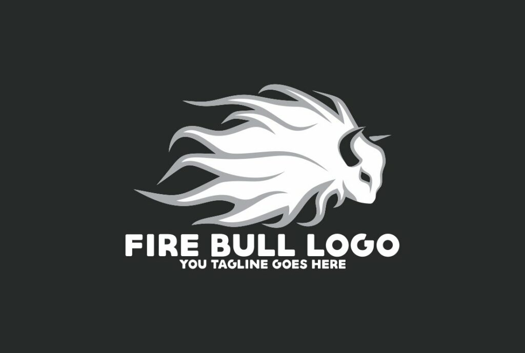 Fire Bull Logo – MasterBundles