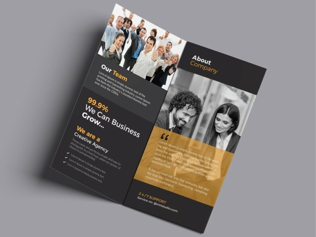 Corporate Tri fold Brochure Template – MasterBundles