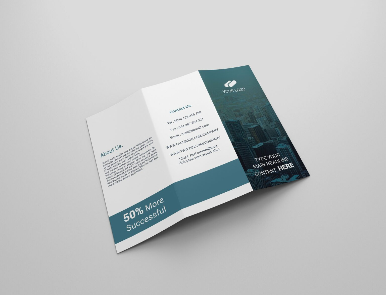 6 Business Tri-fold Brochures – MasterBundles