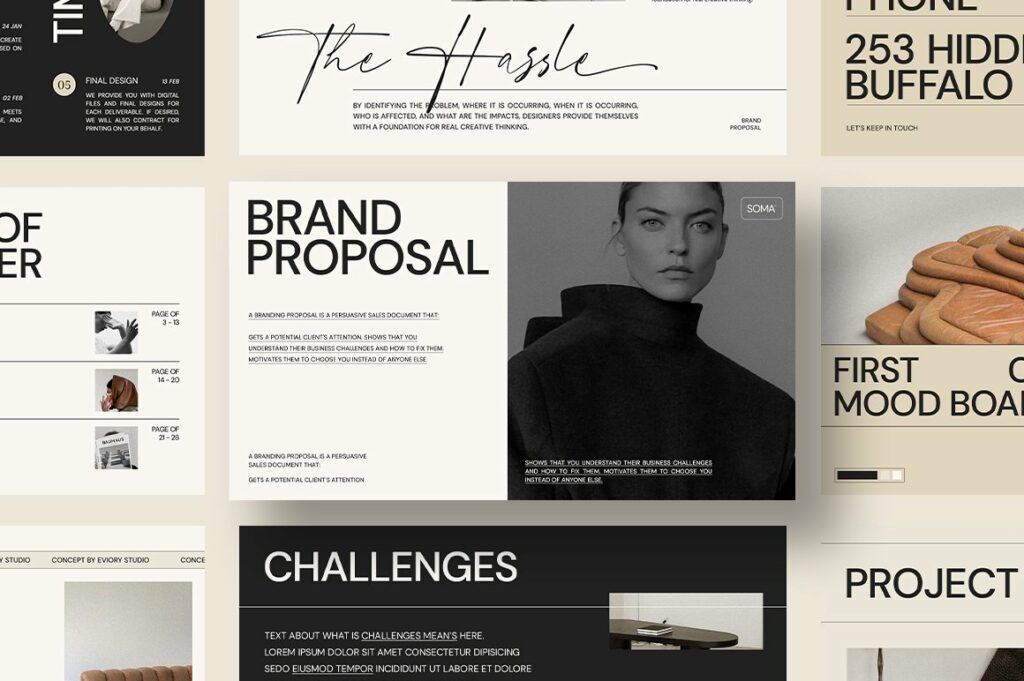 SOMA Brand Proposal CANVA PS – MasterBundles