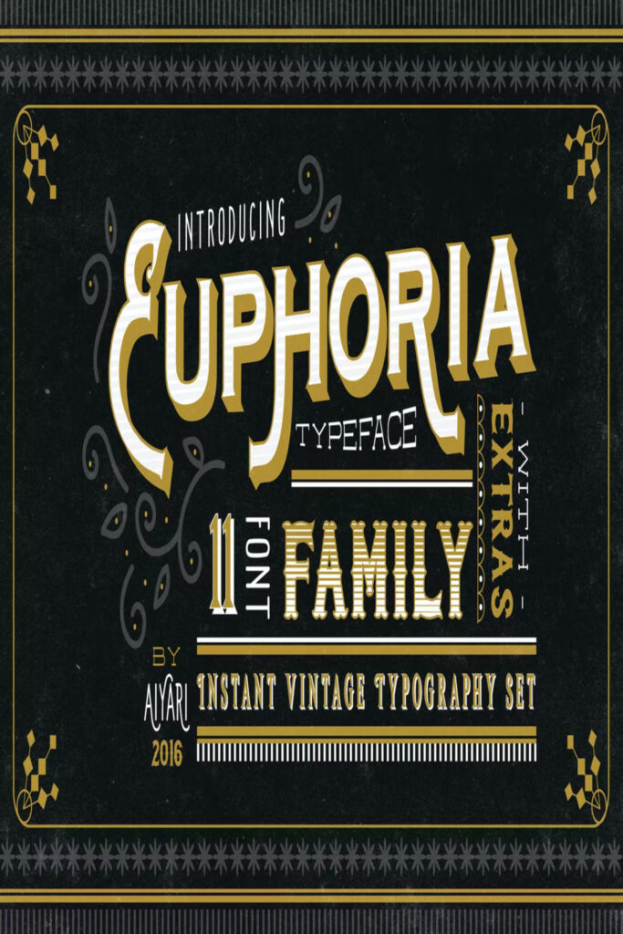 Euphoria Font Family - MasterBundles