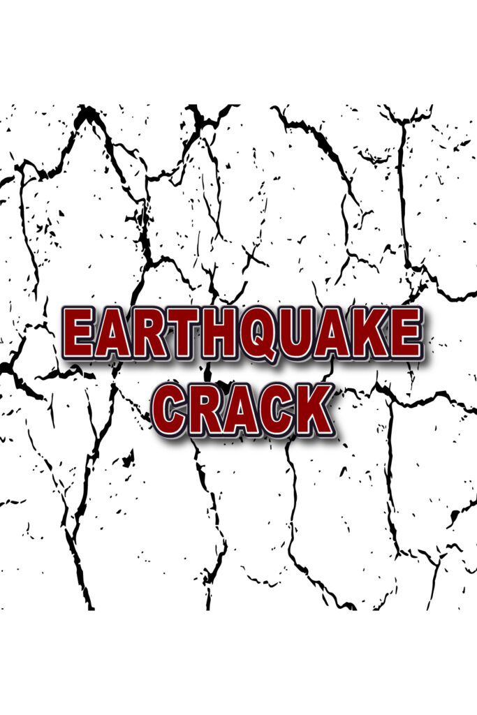 EARTHQUAKE CRACK 3d text effect, earthquake editable text effect, crack ...