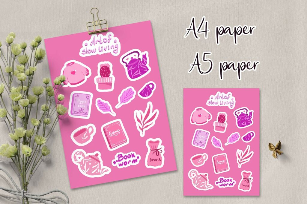 Printable Sticker Pack - MasterBundles