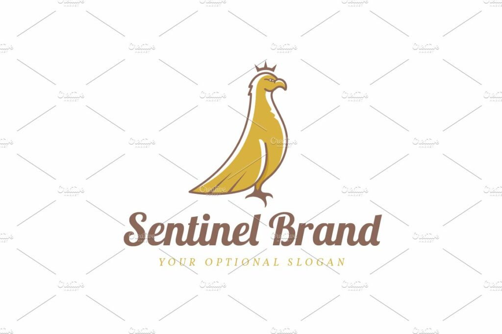 Falcon Sentinel Logo – MasterBundles
