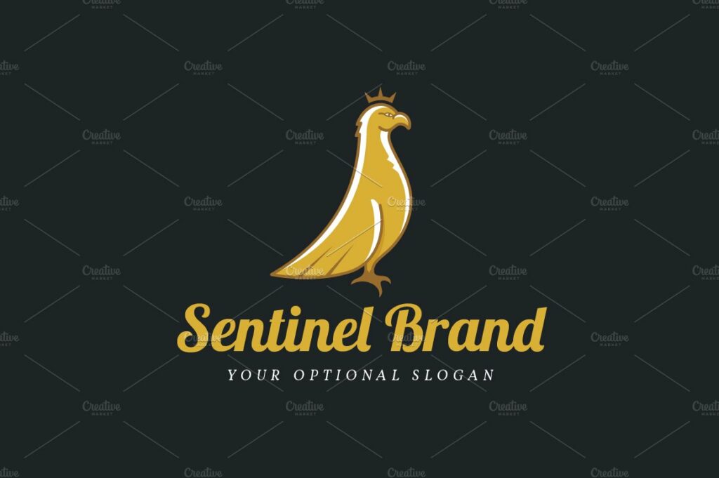 Falcon Sentinel Logo – MasterBundles