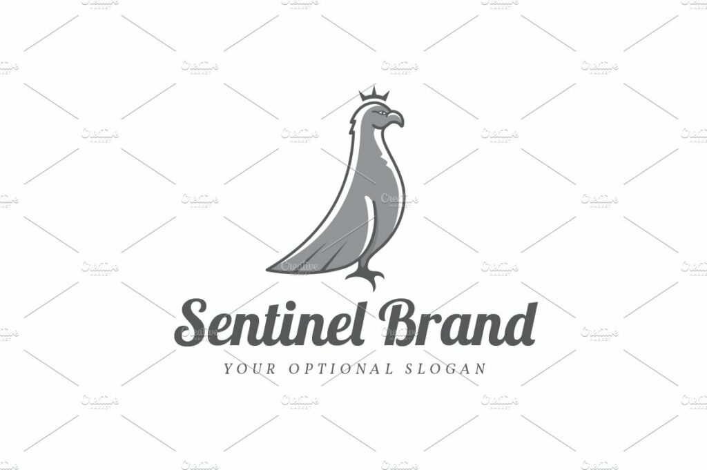 Falcon Sentinel Logo – MasterBundles