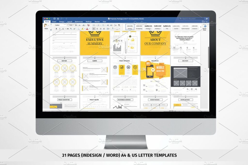 60+ Pages Bundle Proposal Pack -30% – MasterBundles