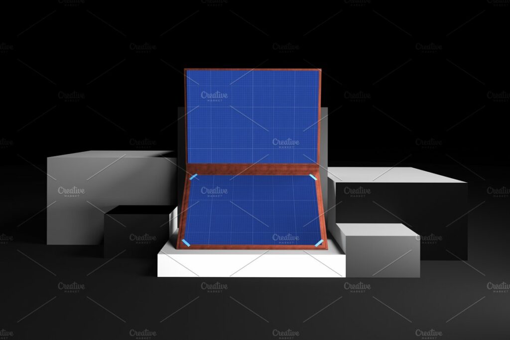 Certificate On Levels Mockup – MasterBundles