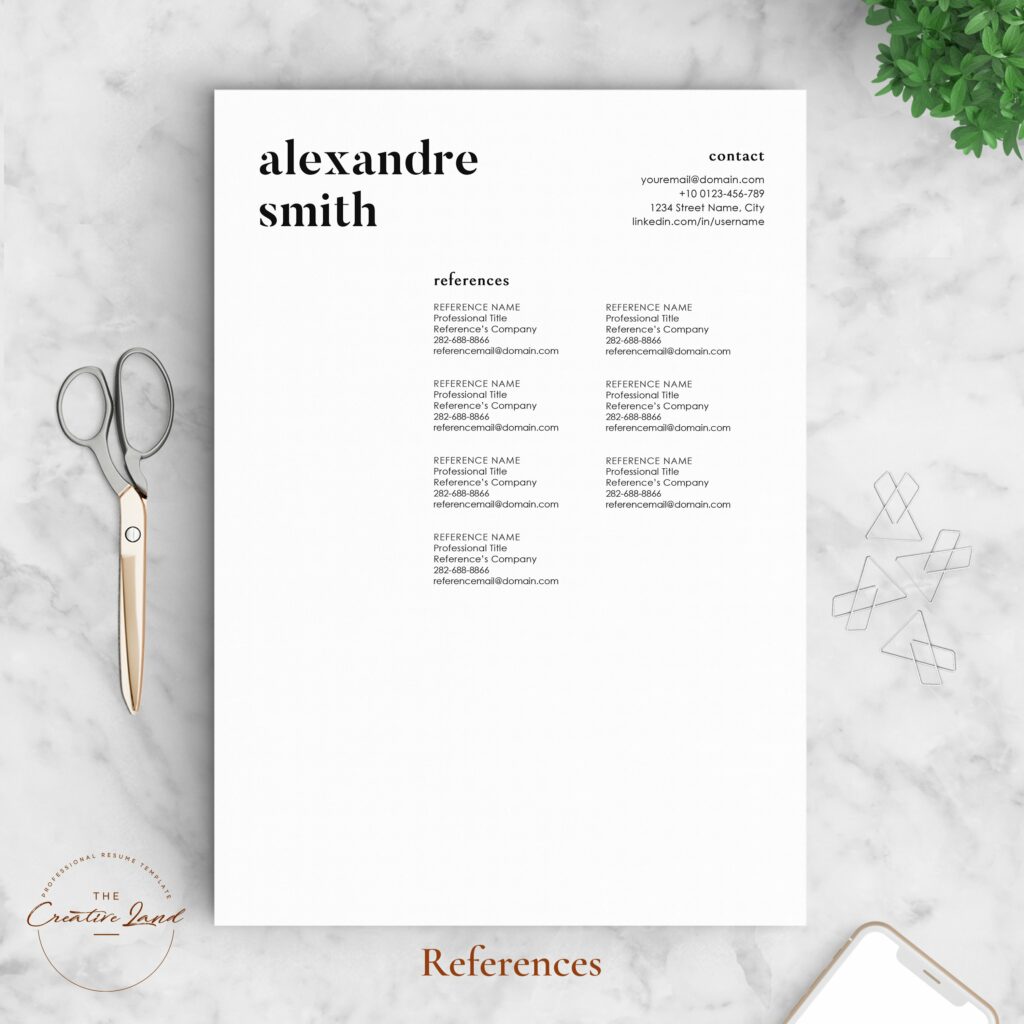 Healthcare Resume/CV - The Smith – MasterBundles