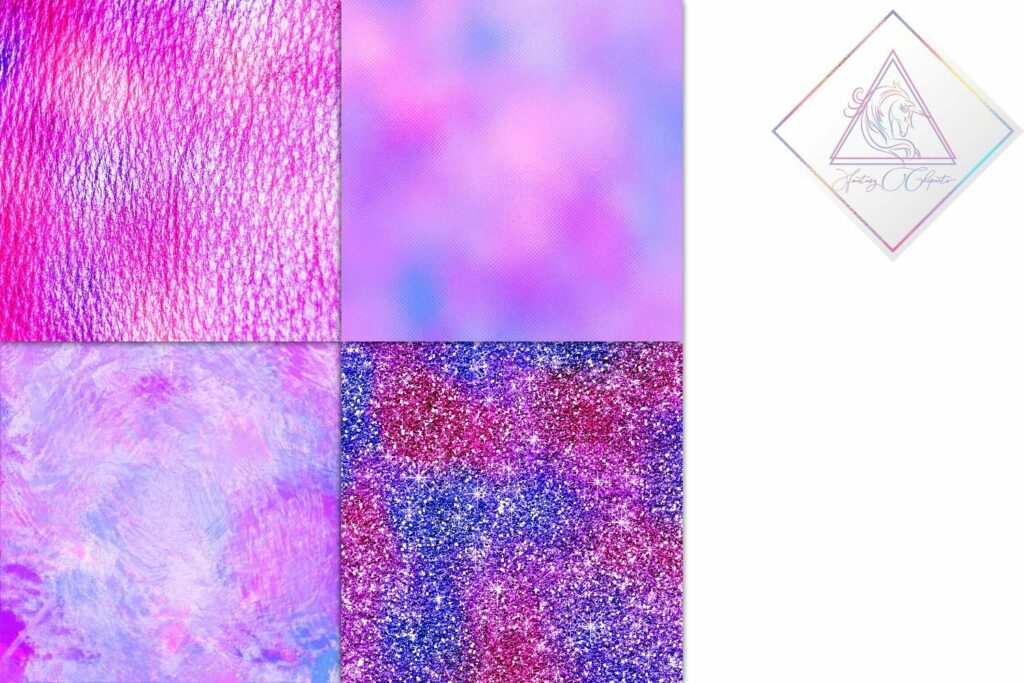 Violet textures digital paper – MasterBundles