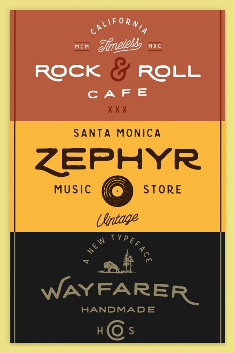 30+ Awesome Fonts for Logos and Websites - MasterBundles