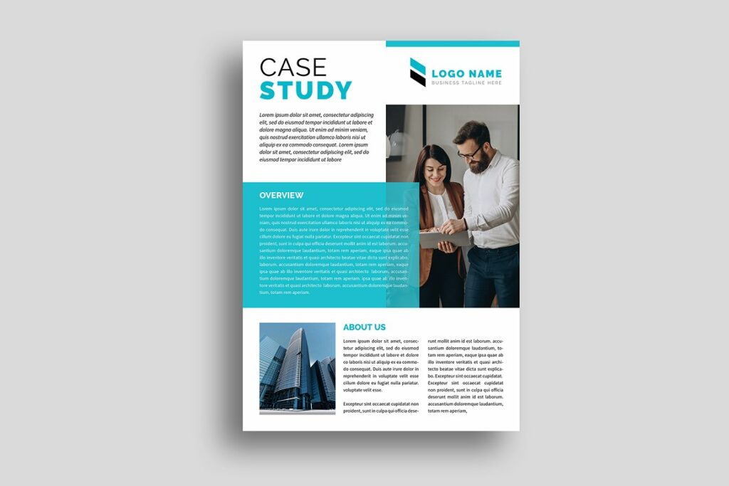 Business Case Study Template - MasterBundles