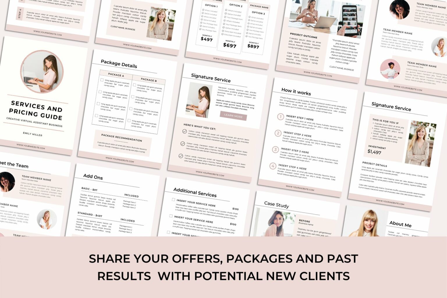 Services and Pricing Guide Template – MasterBundles