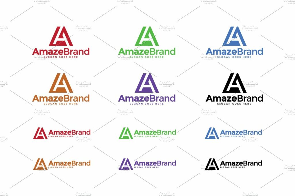 Amaze Brand Letter A Logo – MasterBundles