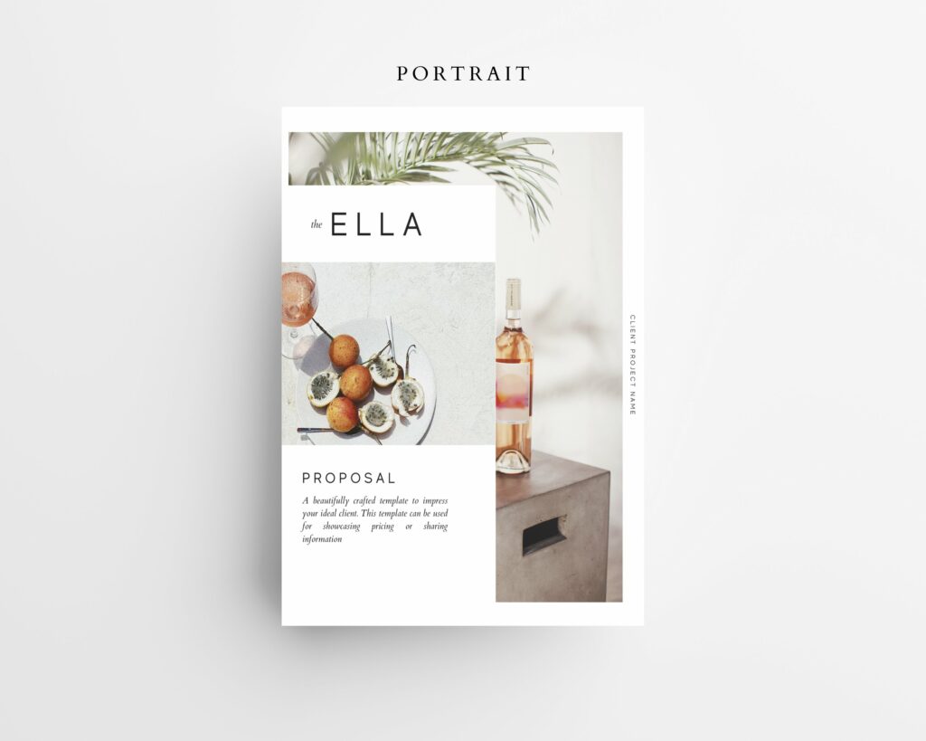 The Ella Proposal Template – MasterBundles