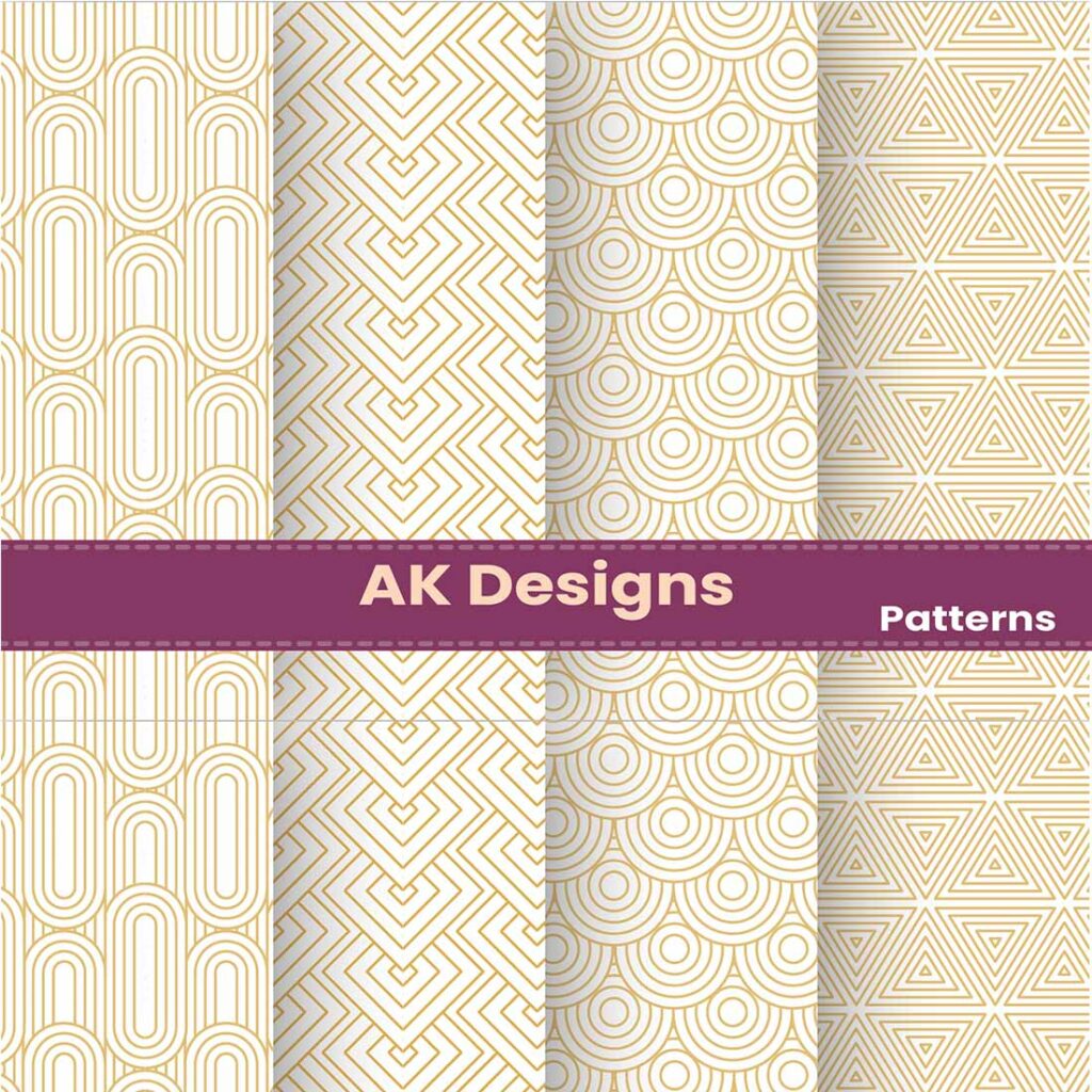 beautiful gift box craft design patterns - MasterBundles