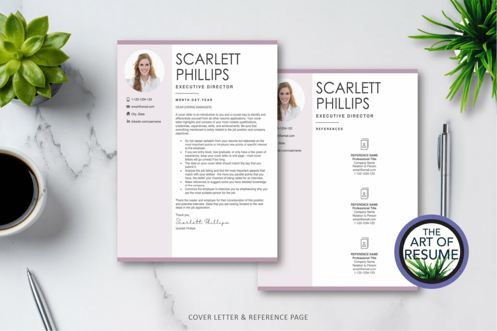 Creative Resume with Photo Picture – MasterBundles