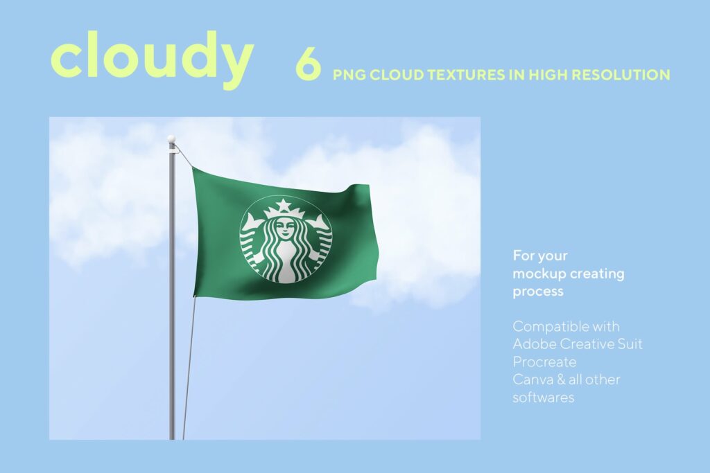 Cloudy - 6 PNG Cloud Textures – MasterBundles