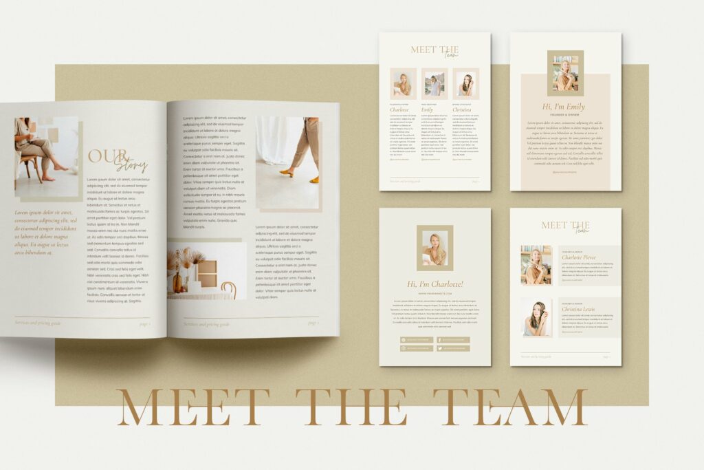 Services and Pricing Guide Template – MasterBundles