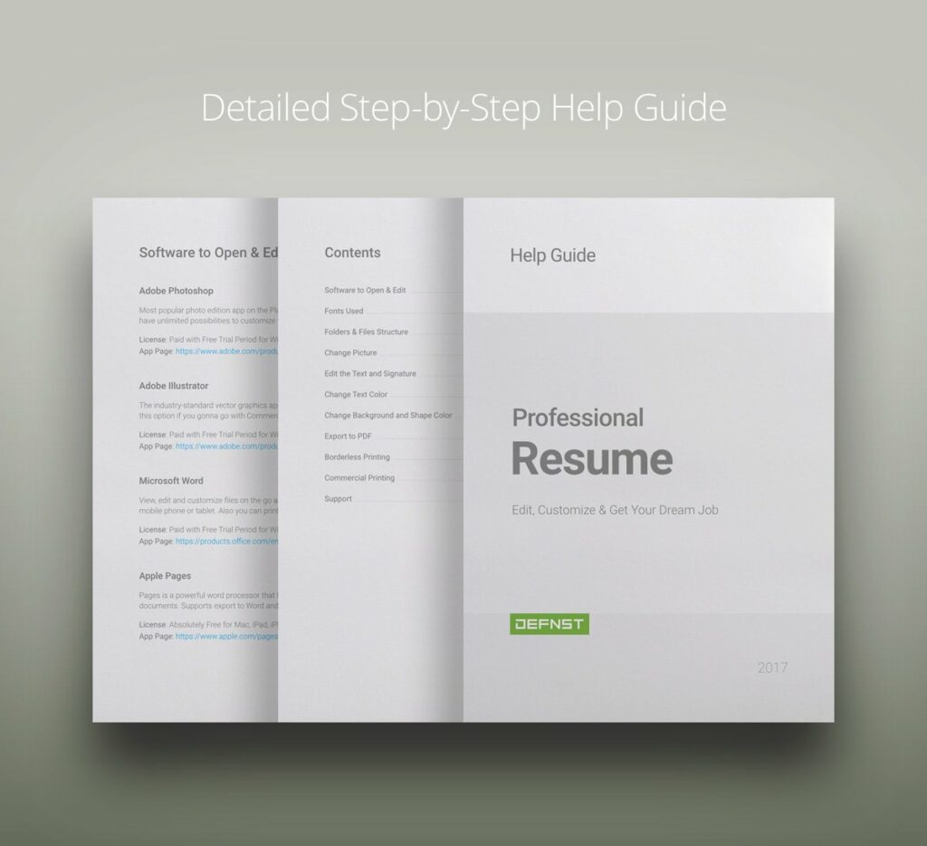 Resume & CV 1 Vertical A – MasterBundles