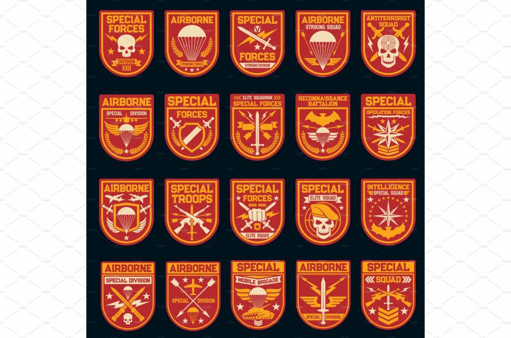 Special operation, air forces signs – MasterBundles