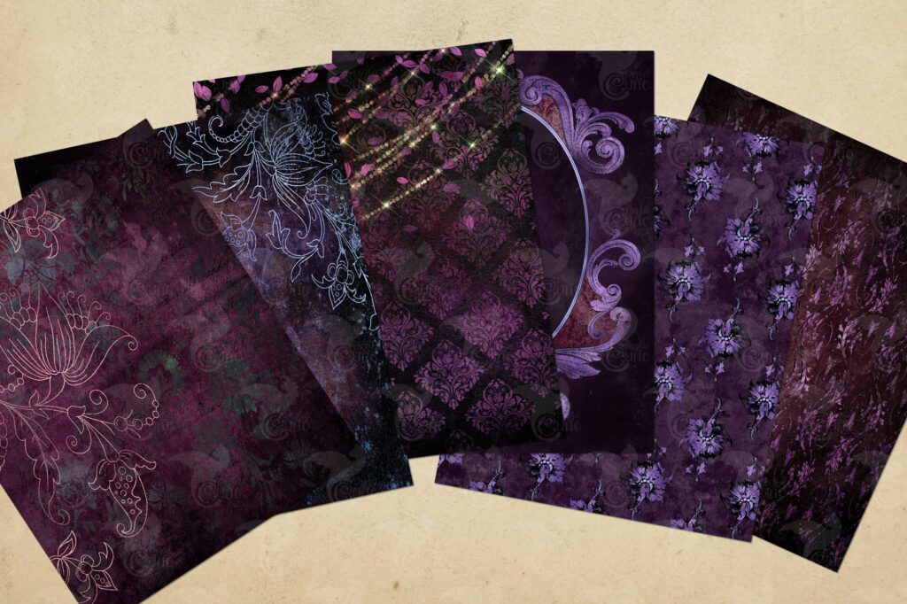 Magic Garden Digital Paper – MasterBundles