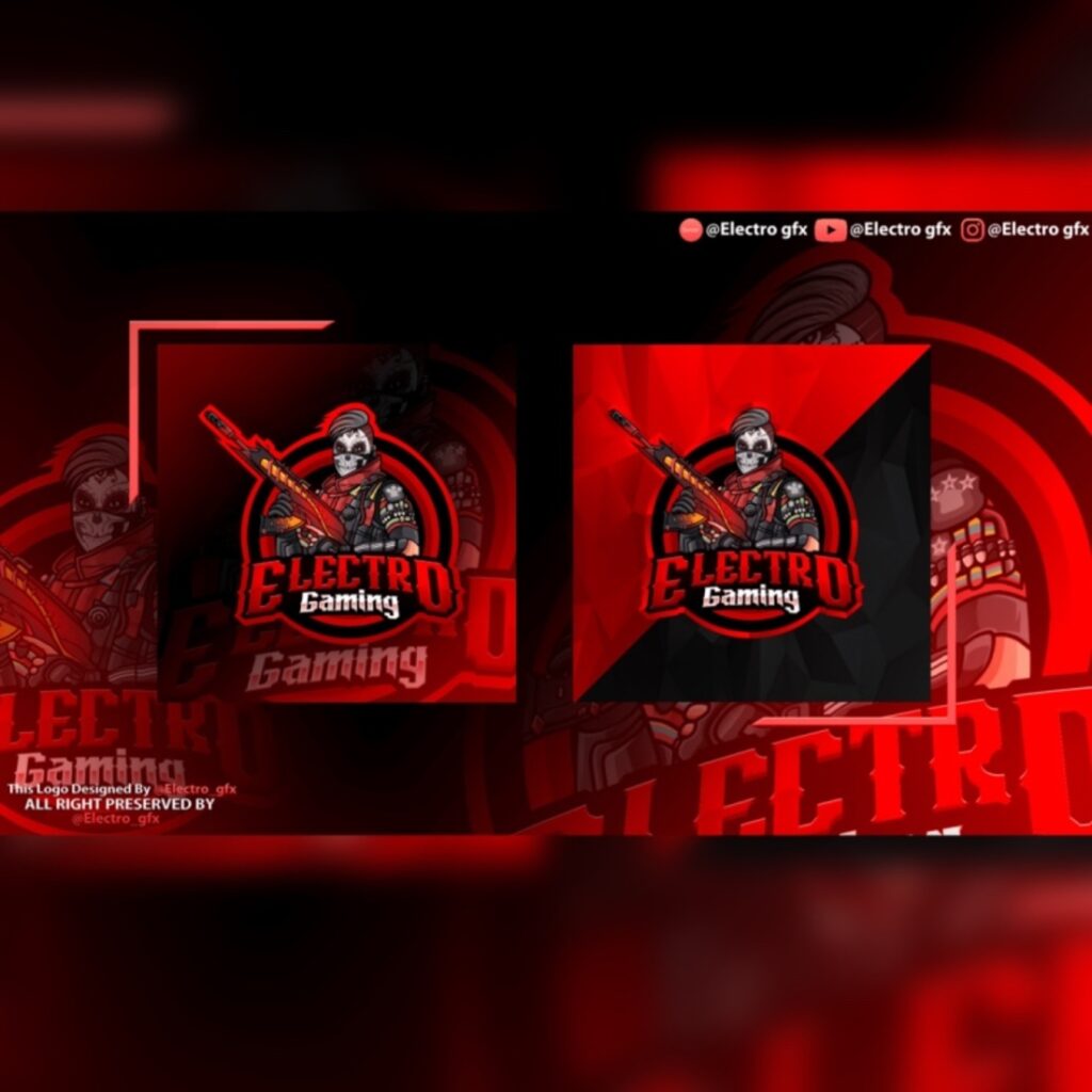 I will design aatractive youtube, twitch, gaming logo,banner